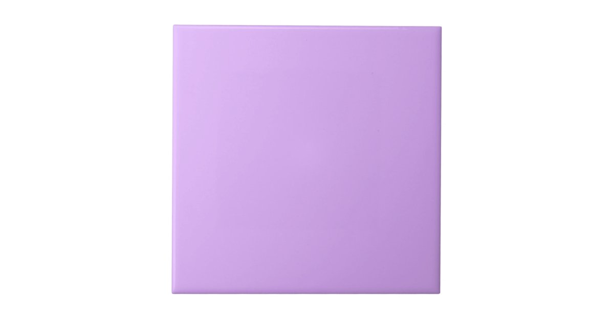 Mauve Solid Color Ceramic Tile | Zazzle