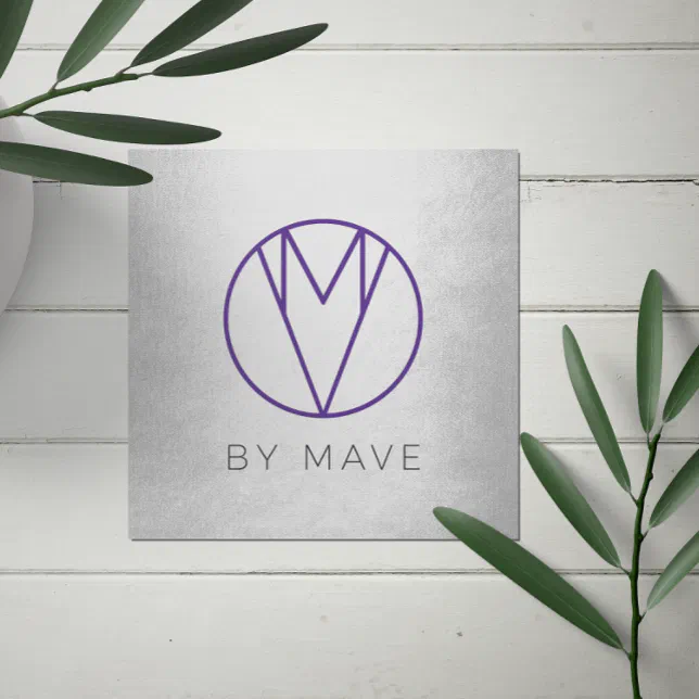 Mave Gray Ombre Business Card 1c | Zazzle