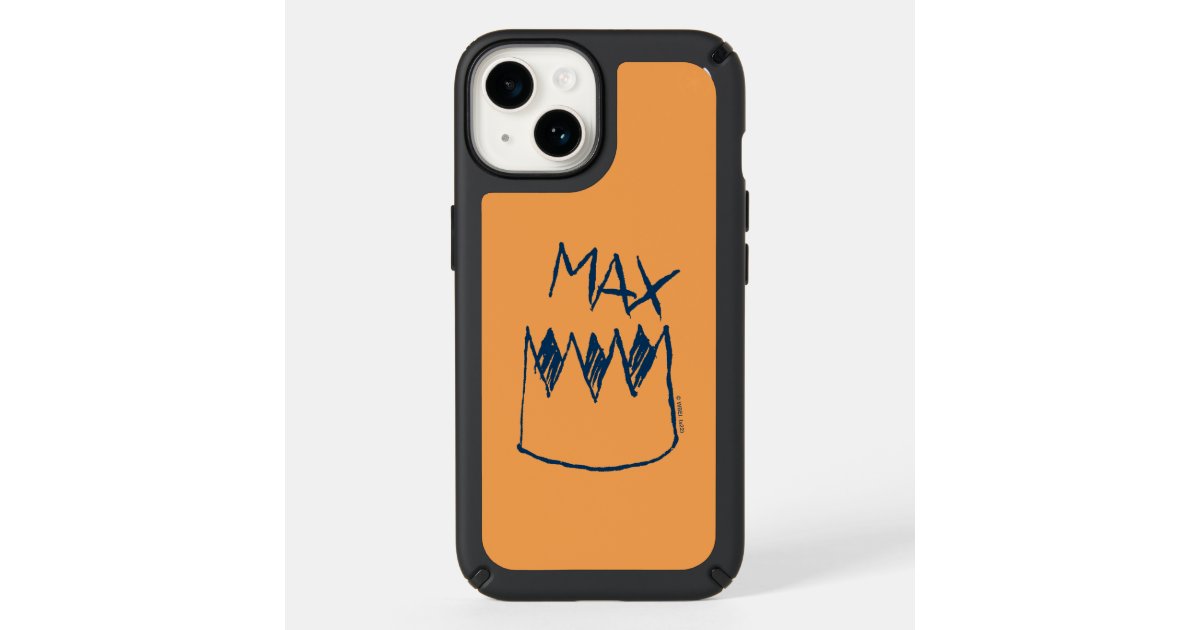 Max & Crown Sketch Speck iPhone Case | Zazzle