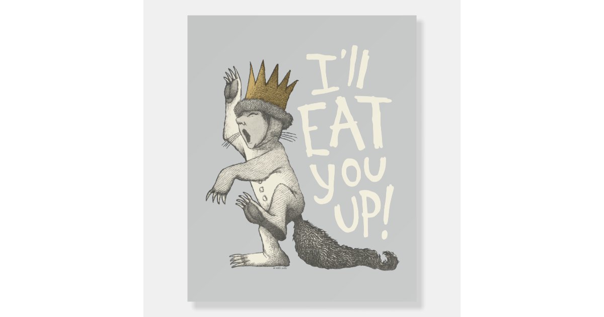 Max | I'll Eat You Up! Foam Board | Zazzle