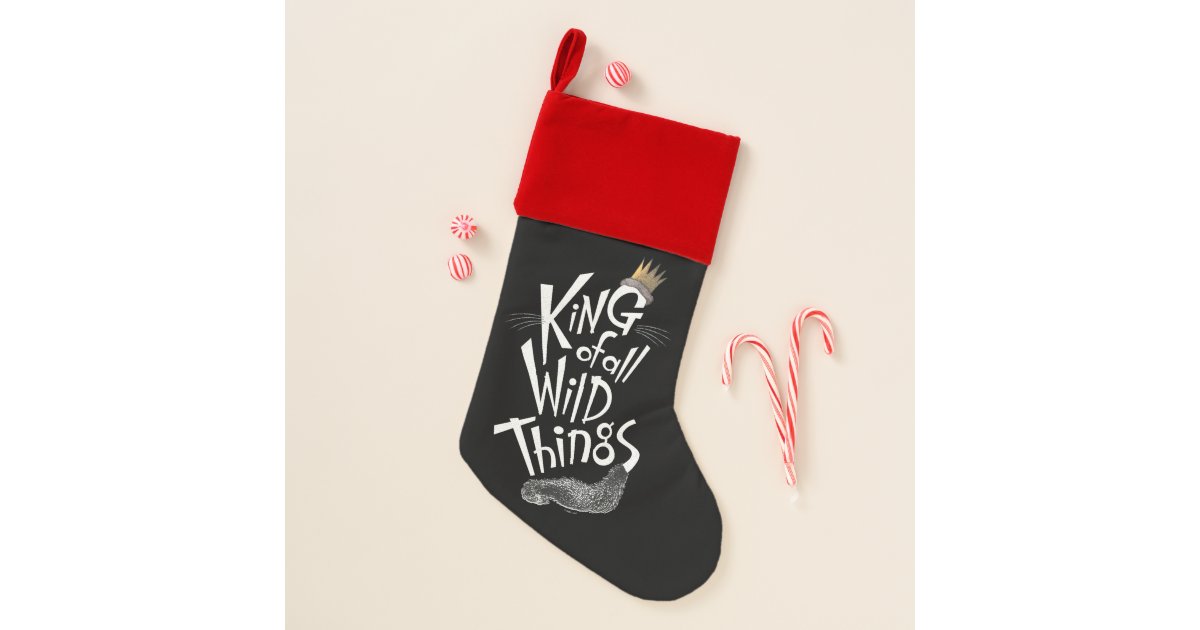Max | The King of All Wild Things Christmas Stocking | Zazzle