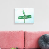Maxwell Green Street Sign Boys Name Wall Art | Zazzle
