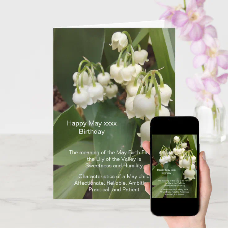 May Birthday Card | Zazzle