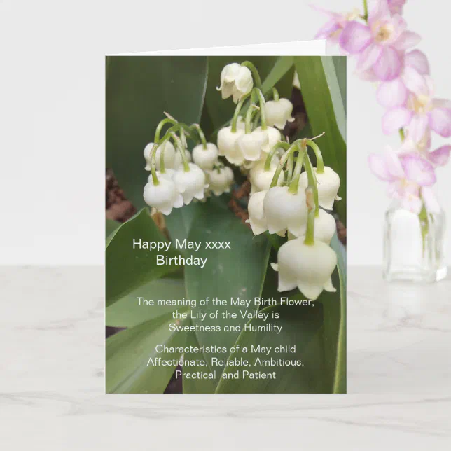 May Birthday Card | Zazzle