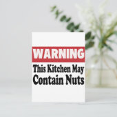May Contain Nuts Postcard | Zazzle