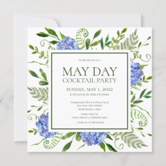 May Day Cocktail Party Invitation | Zazzle