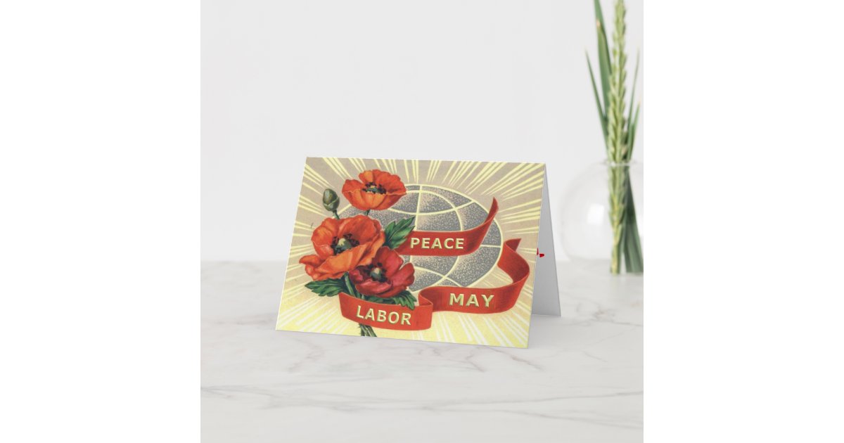 May Day Greeting Card | Zazzle.com