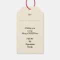 MAY THE LORD BLESS YOU Christmas Gift Tags | Zazzle