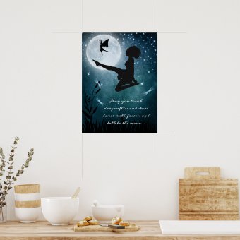May You Dance with Fairies Irish Dance Soft Shoe Poster | Zazzle