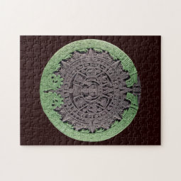 Maya Calendar - Mayan Style Jigsaw Puzzle | Zazzle