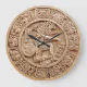 Mayan Agricultural Calendar Large Clock | Zazzle