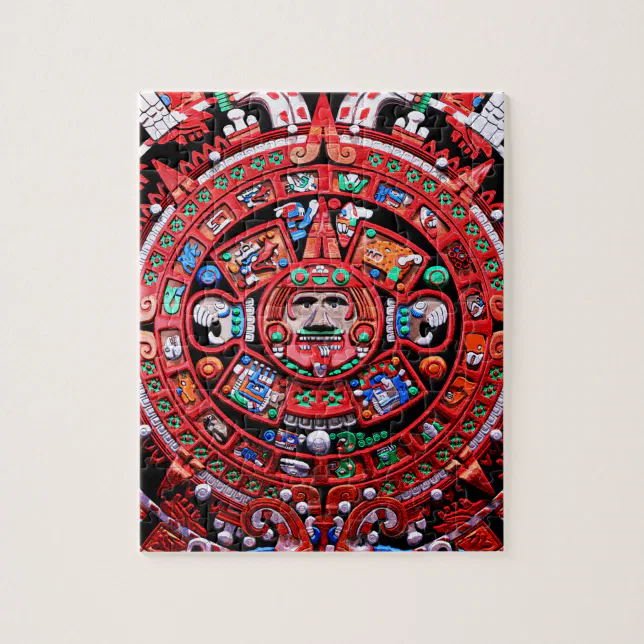 Mayan Calender Jigsaw Puzzle | Zazzle
