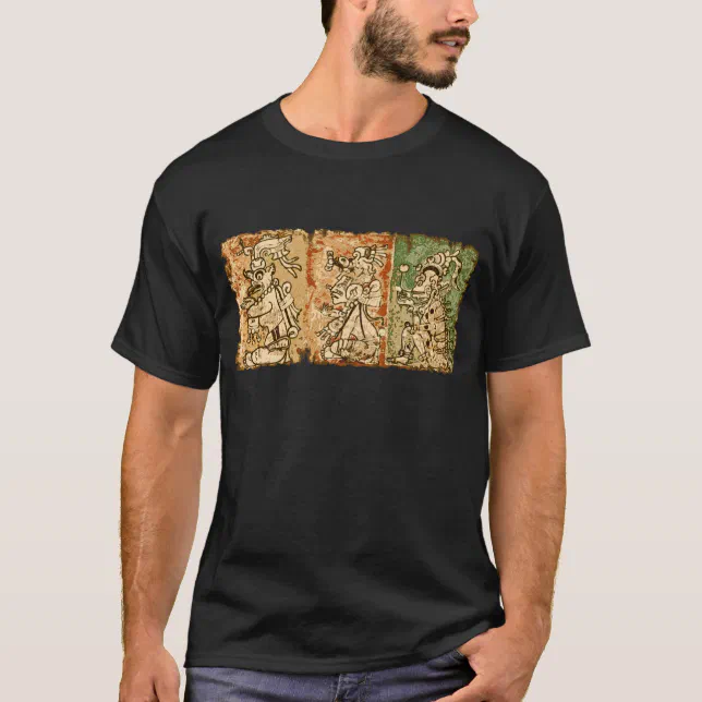 Mayan Dresden codex T-Shirt | Zazzle