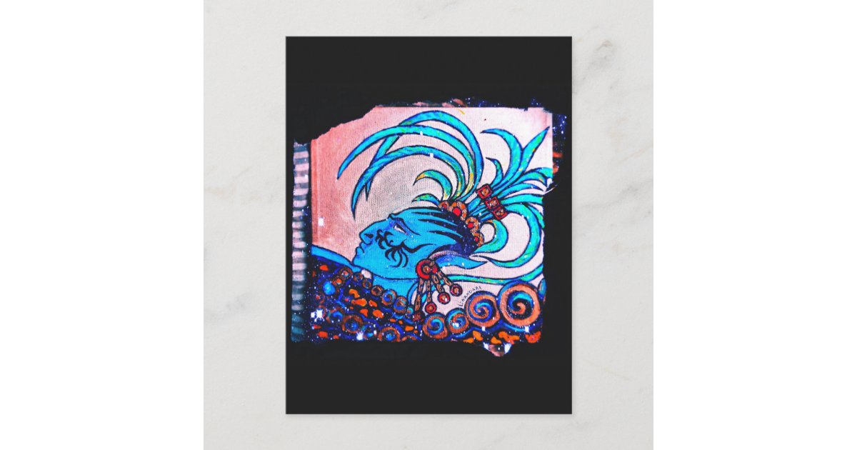 Mayan Elf: Defiance Postcard | Zazzle