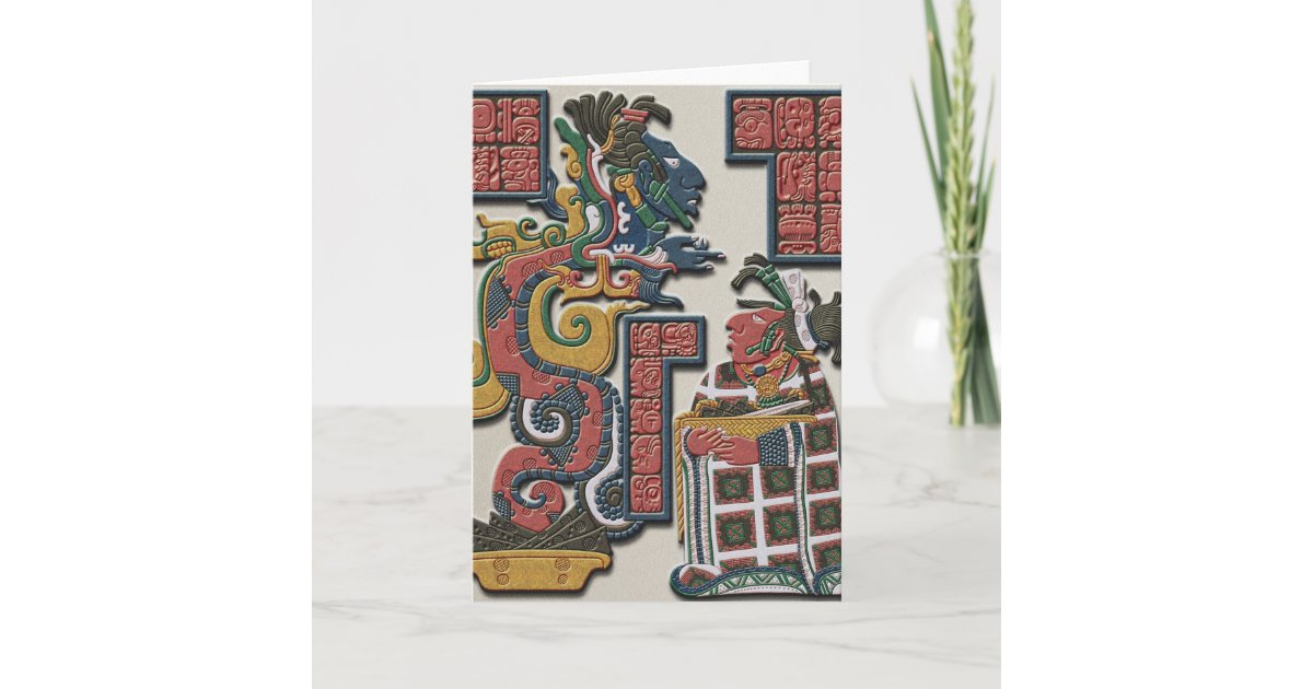 Mayan Greetings Card | Zazzle