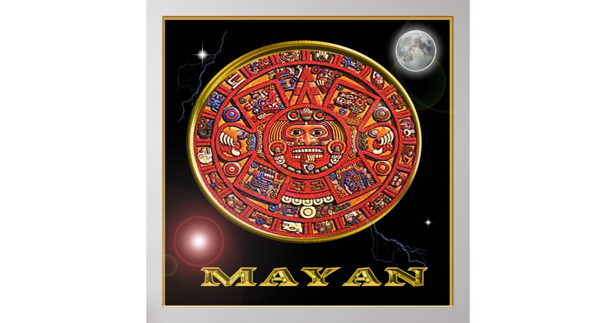 MAYAN POSTER | Zazzle