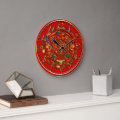 Mayan Sun Calendar Aztec Mexican History Clock | Zazzle