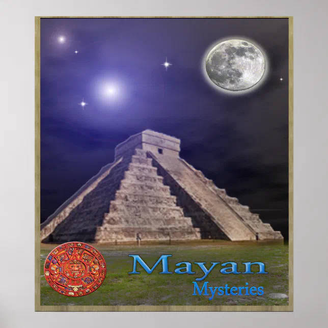 Mayan temple posters | Zazzle