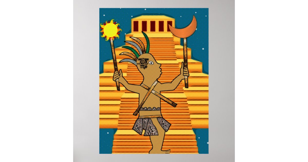 MayanPop Poster | Zazzle