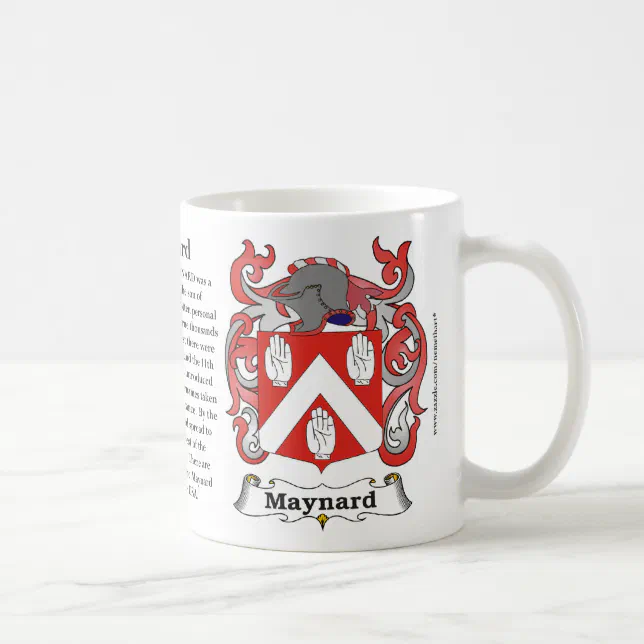 Maynard Family Coat of Arms Mug | Zazzle