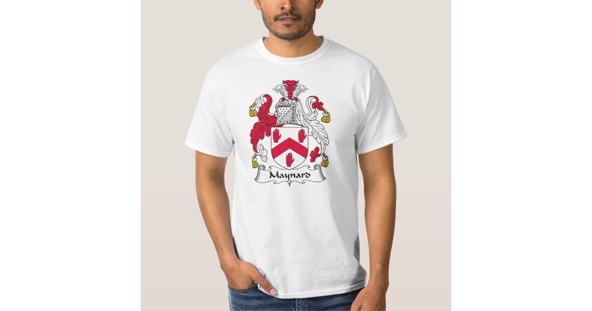 Maynard Family Crest T-Shirt | Zazzle