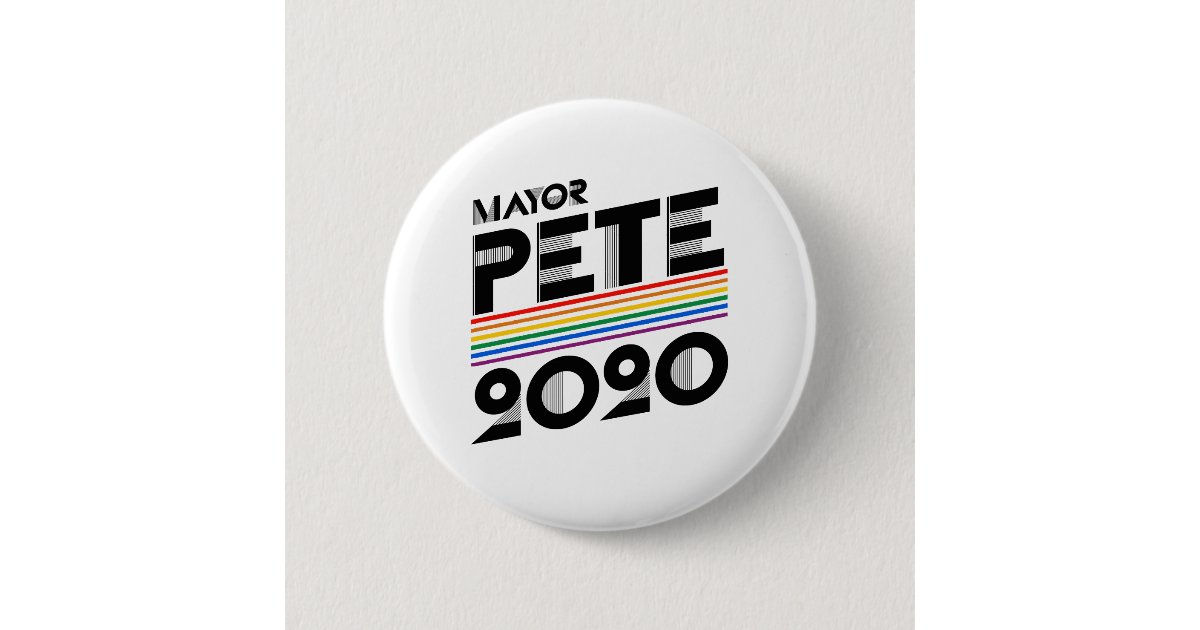 Mayor Pete Pride 2020 Button | Zazzle