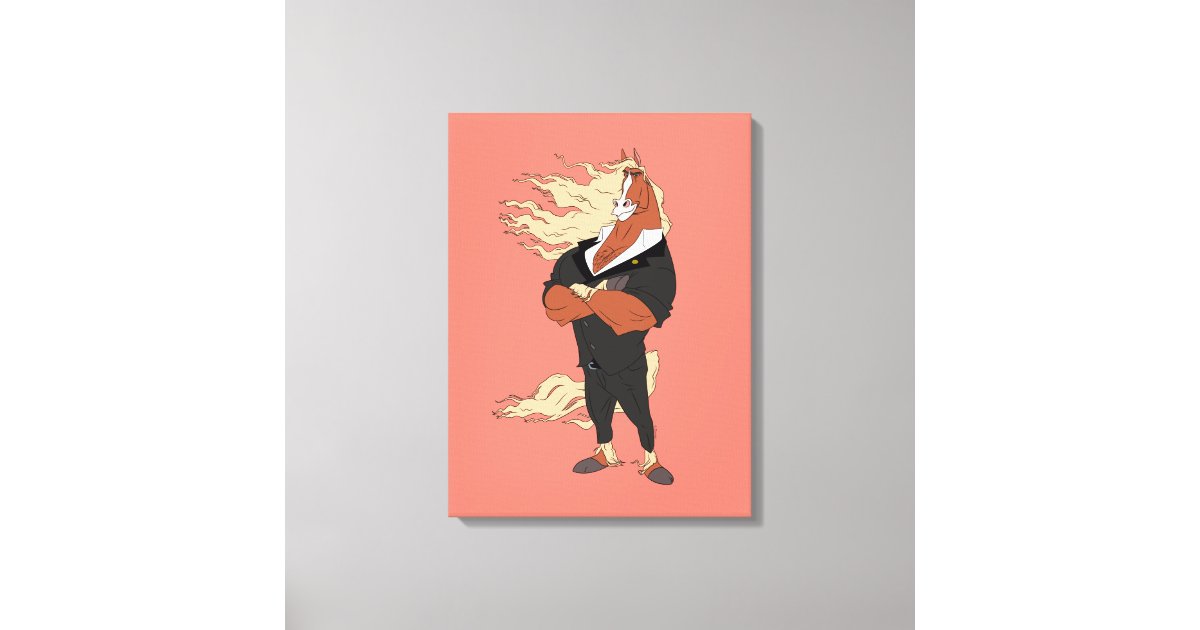 Mayor Winddancer Your Mane Man Canvas Print | Zazzle