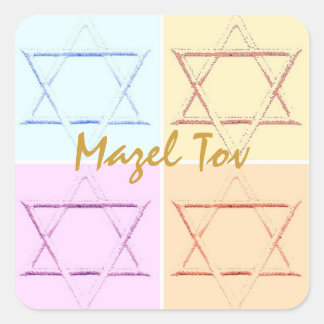 Mazel Tov Stickers | Zazzle