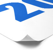 MBA Grad 2022 Caps And Diplomas (Blue) Poster | Zazzle