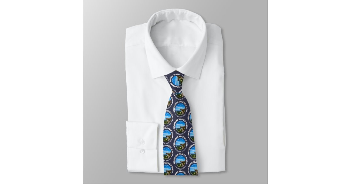 McAfee Knob Neck Tie | Zazzle