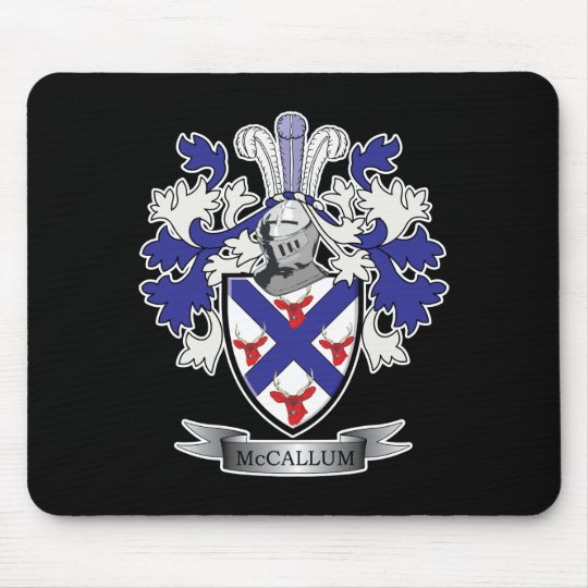 McCallum Family Crest Coat of Arms Mouse Pad | Zazzle.com