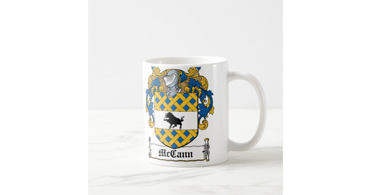 McCann Family Crest Coffee Mug | Zazzle