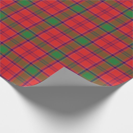 McClintock Scottish Tartan Wrapping Paper | Zazzle