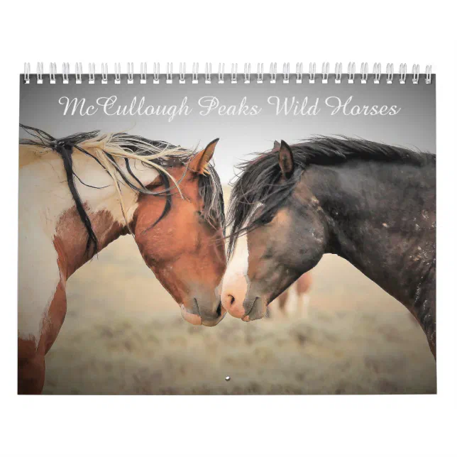 McCullough Peaks Wild Horses Calendar | Zazzle