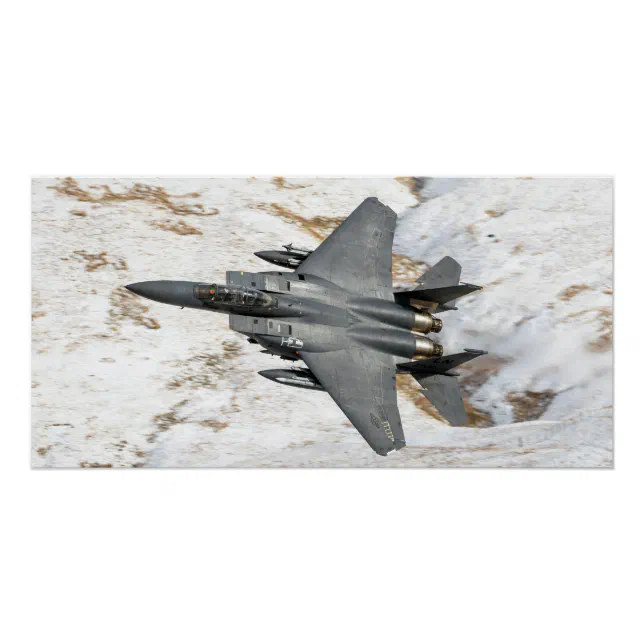 McDonnell Douglas F-15 Eagle Poster | Zazzle