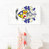 McIntosh Family Crest Coat of Arms Banner | Zazzle
