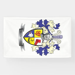 McIntosh Family Crest Coat of Arms Banner | Zazzle
