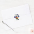 McIntosh Family Crest Coat of Arms Square Sticker | Zazzle