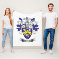 McKay Family Crest Coat of Arms Fleece Blanket | Zazzle