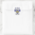 McKay Family Crest Coat of Arms Square Sticker | Zazzle