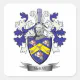 McKay Family Crest Coat of Arms Square Sticker | Zazzle