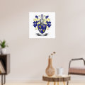 McKinney Family Crest Coat of Arms Poster | Zazzle