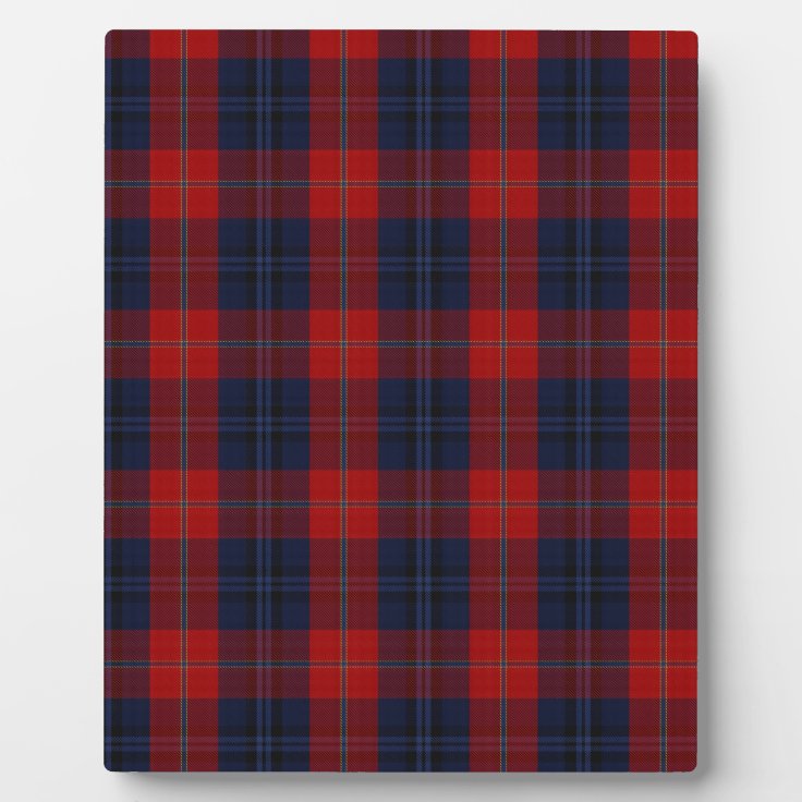 McKnight Clan Tartan Plaque | Zazzle