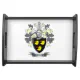 McKnight Family Crest Coat of Arms Serving Tray | Zazzle