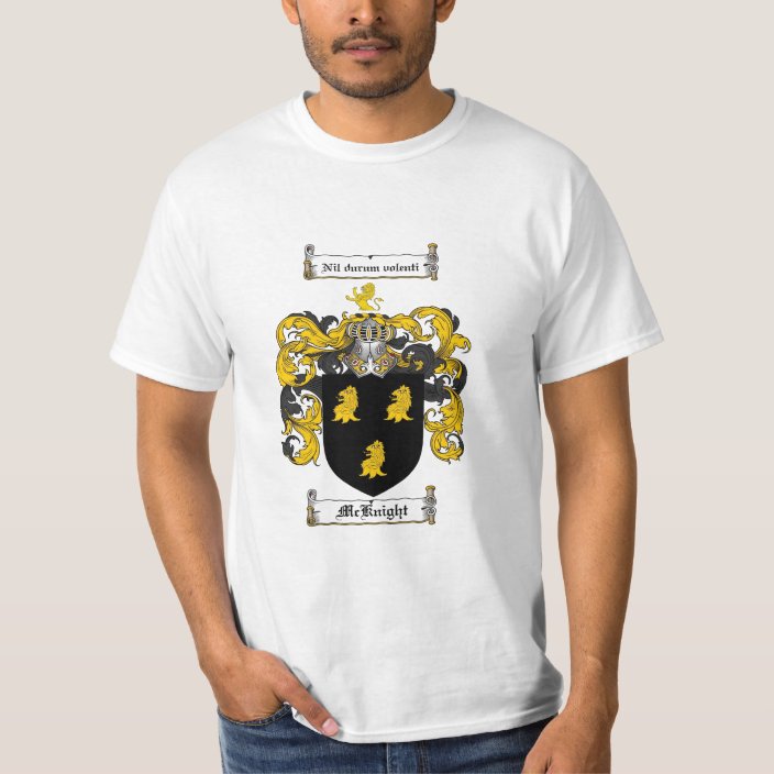 Mcknight Family Crest - Mcknight Coat of Arms T-Shirt | Zazzle.com
