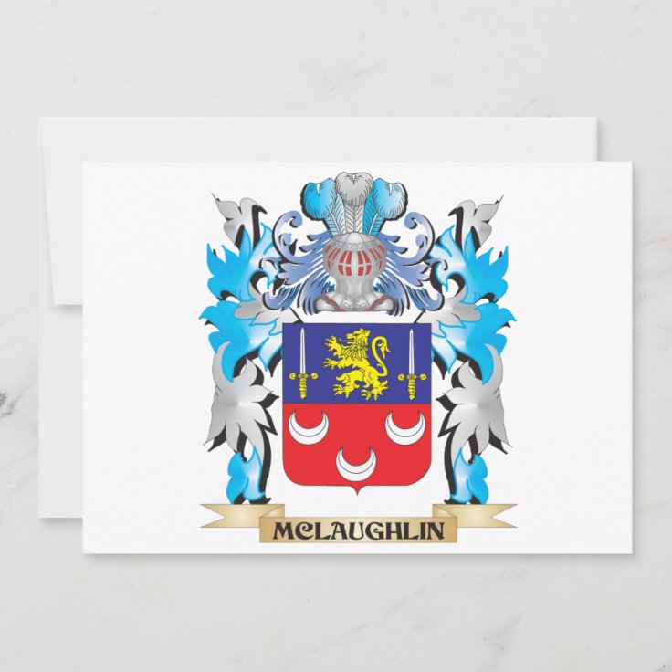Mclaughlin Coat of Arms - Family Crest | Zazzle