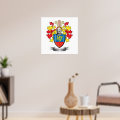 McLaughlin Coat of Arms Poster | Zazzle