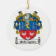 McLaughlin Family Crest Ceramic Ornament | Zazzle