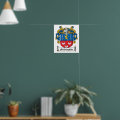 McLaughlin Family Crest Poster | Zazzle