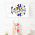 McLean Family Crest Coat of Arms TITLE Banner | Zazzle